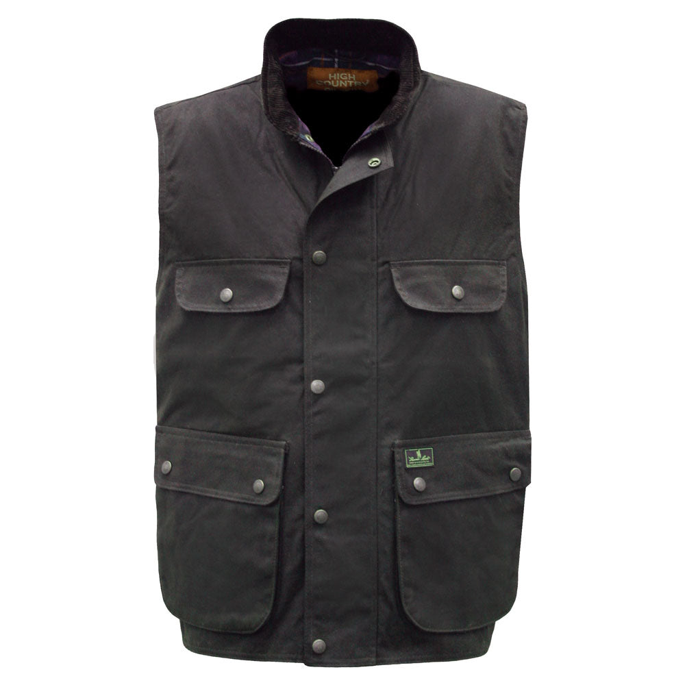 THOMAS COOK HIGH COUNTRY OILSKIN VEST (TCP1632408) – Bushmans Boots and All